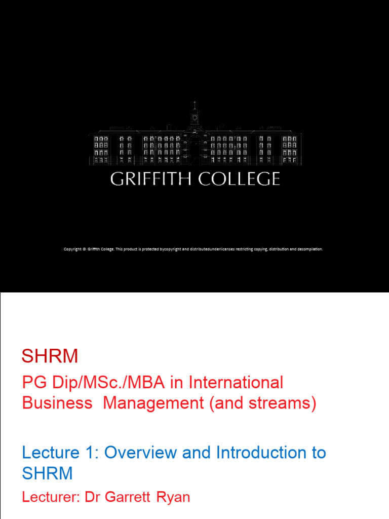 SHRM Introduction and Overview Stage | PDF | Human Resource Management | Motivation