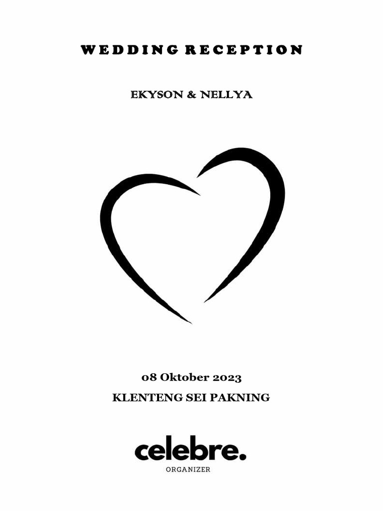 Contoh Rundown Acara Wedding Chinese | PDF