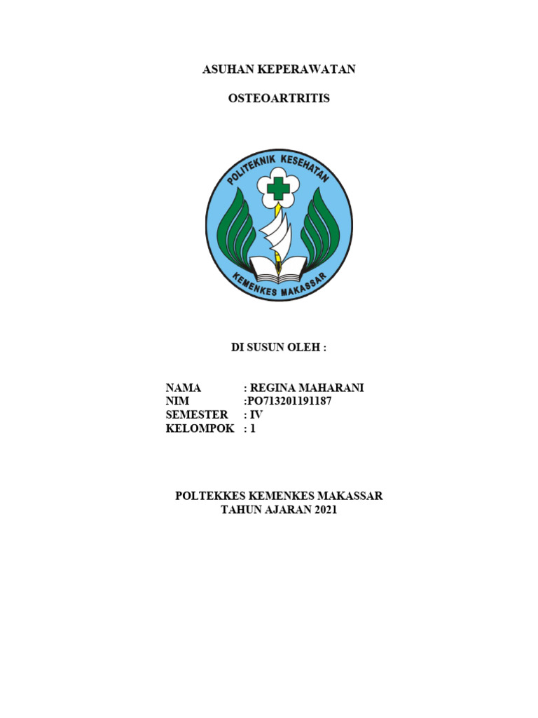 Askep Osteoartritis (Revisi 1) | PDF