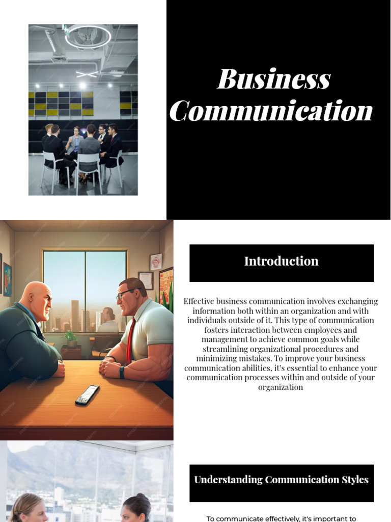 Business Communication | PDF | Communication | Nonverbal Communication