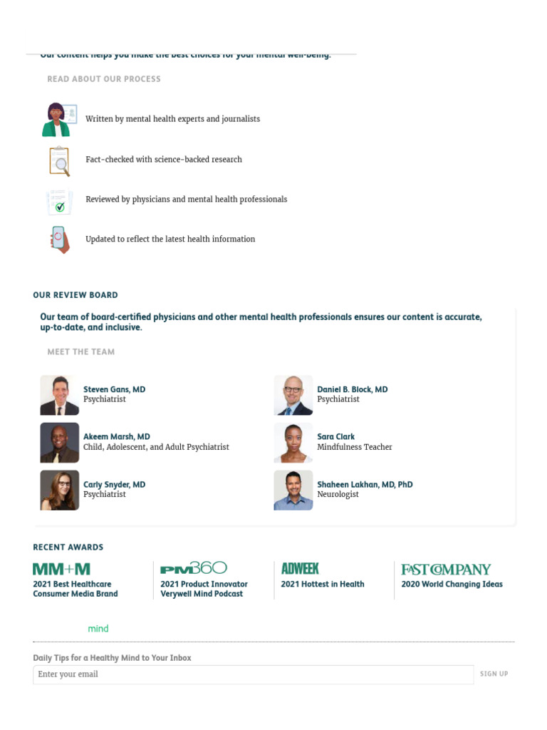 Verywell Mind - Know More. Live Brighter. | PDF | Self-Improvement