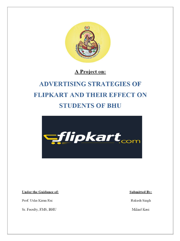 Flipkart Report PDF | PDF