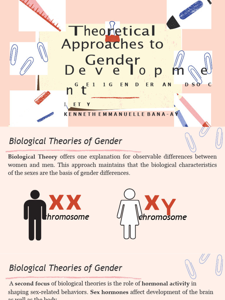 Theories of Gender Development Explained | PDF | Gender | Gender Studies