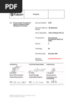 MOC Template | PDF | Waste | Toxicity