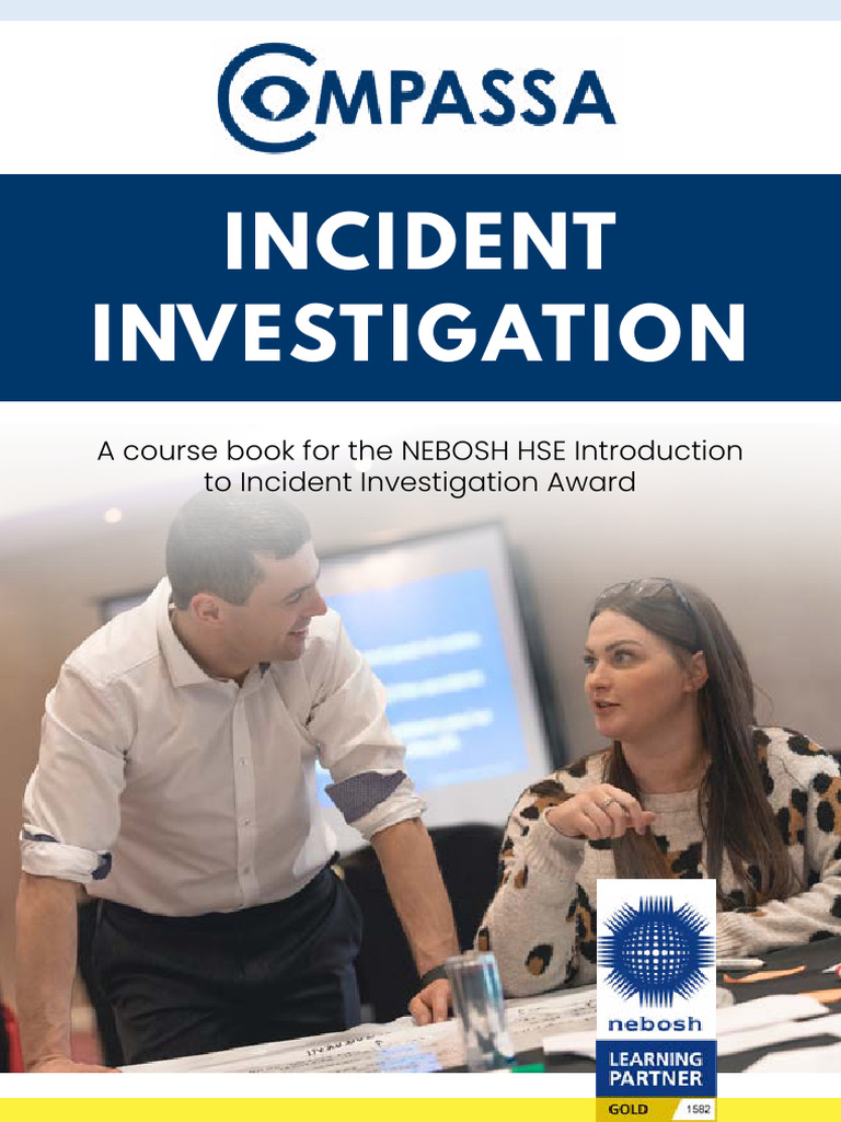 Incident Investigation Studybook Complete | PDF | Insurance | Liability Insurance