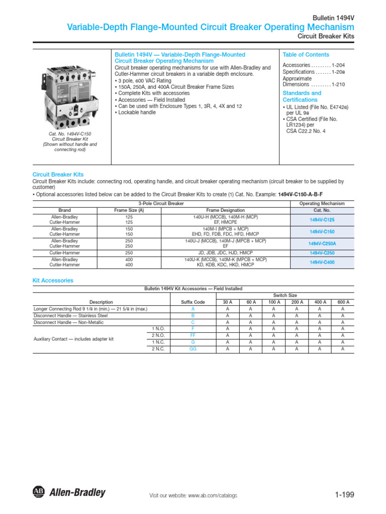 Pages From A115-Ca902 - En-D Nema Motor Control | PDF | Fuse ...
