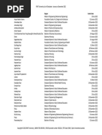 Trigger Matrix for VDA Changes | PDF