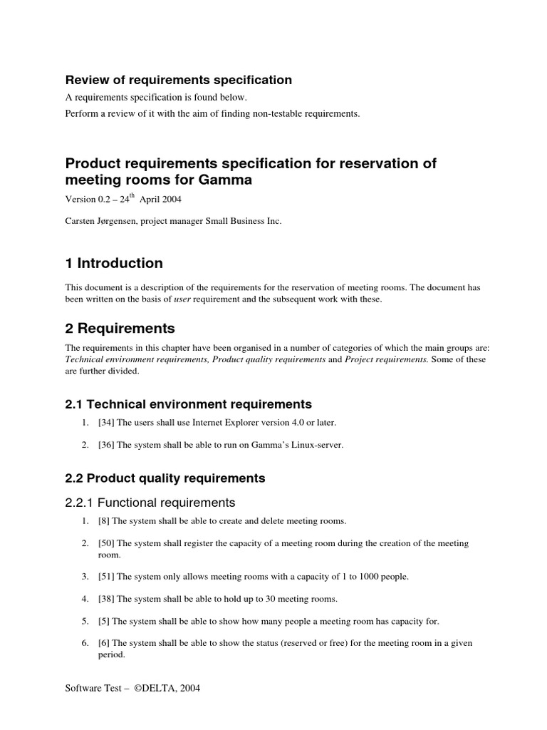 Review SRS | PDF | Specification (Technical Standard) | Software