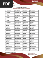 International Spelling Bee 2026 Word List | PDF
