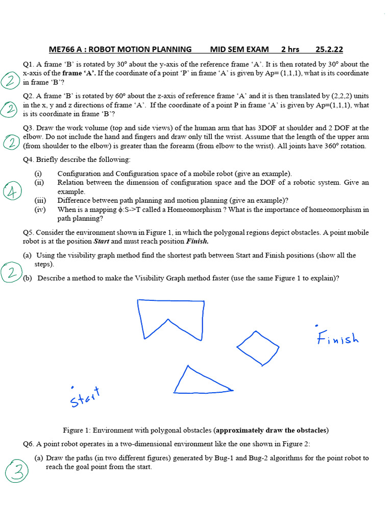 Midsem Pyq | Download Free PDF | Cartesian Coordinate System ...