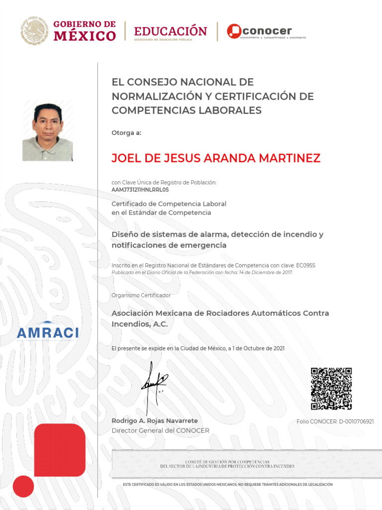 0010706921-Joel de Jesus Aranda Martinez-Amraci | PDF | Negocios | Finanzas y dinero