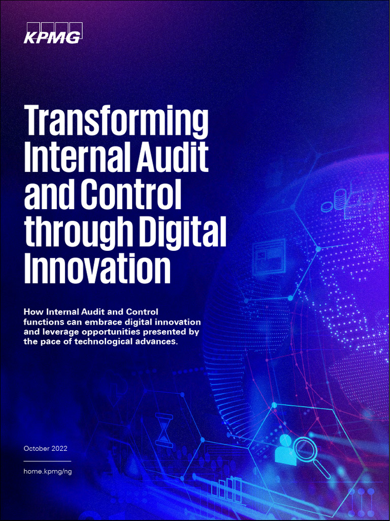 KPMG - Nigeria - Transforming Internal Audit and Control Through ... KPMG - Nigeria - Transforming Internal Audit and Control Through ...