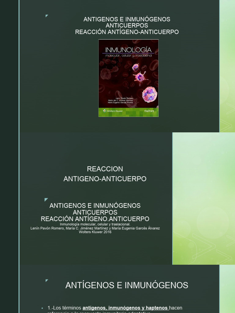 Antigenos e Inmunogeno | PDF | Antígeno | Anticuerpo