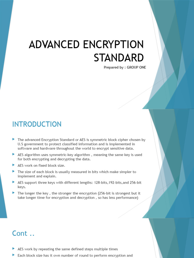 Advanced Encryption Standard | PDF | Cryptography | Key (Cryptography)