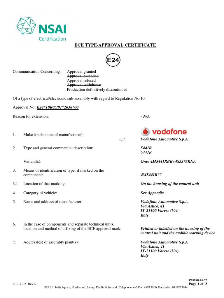 35 53310 Ece r010 2638 | PDF