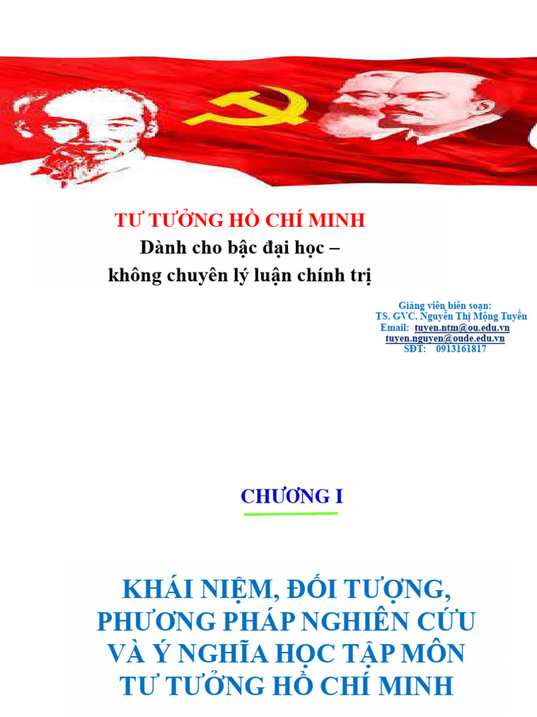 Slide chÆ°Æ¡ng 1 - TTHCM | PDF