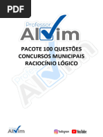 11 Questoes Comentada Raciocinio Logico FGV Estrategia Concursos PDF | PDF | Lógica | Matemática