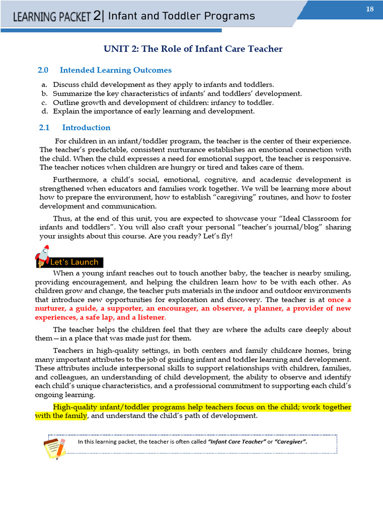 ECED 19 LP 2 Students | PDF | Teachers | Learning