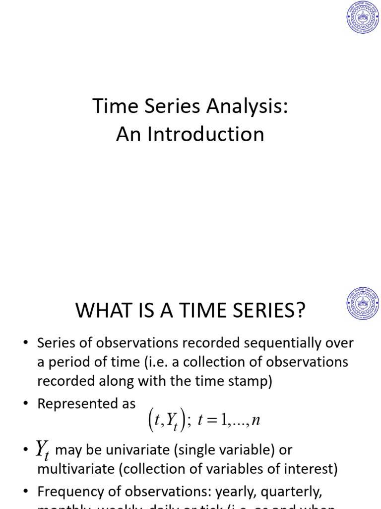 Time Series Analysis | PDF | Time Series | Moving Average