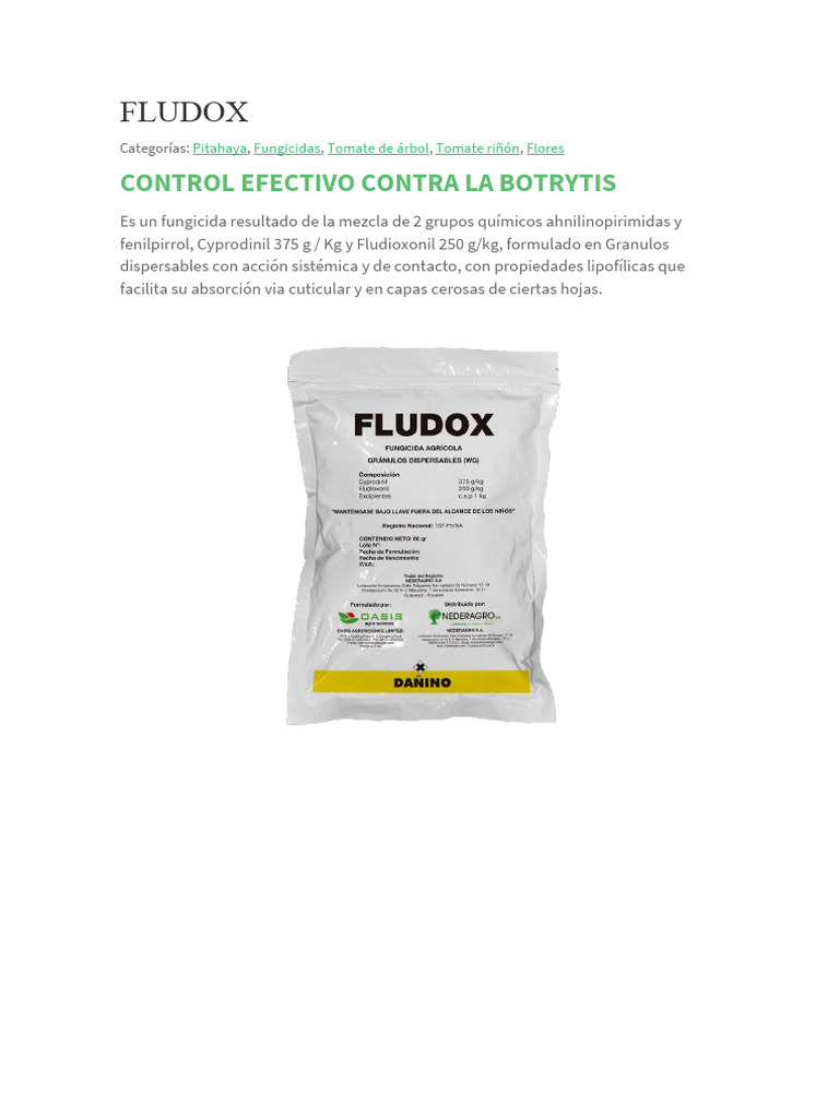 FLUDOX | PDF