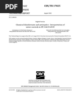 En 14885 - 2022 | PDF | Disinfectant | Antimicrobial