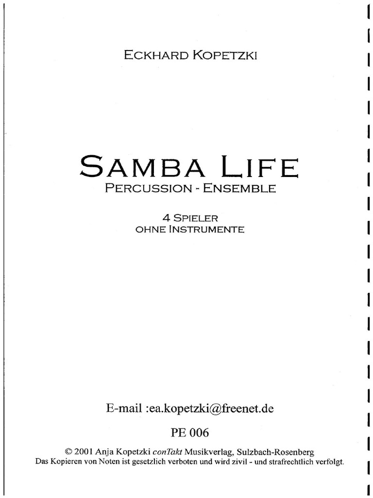 Samba Life | PDF