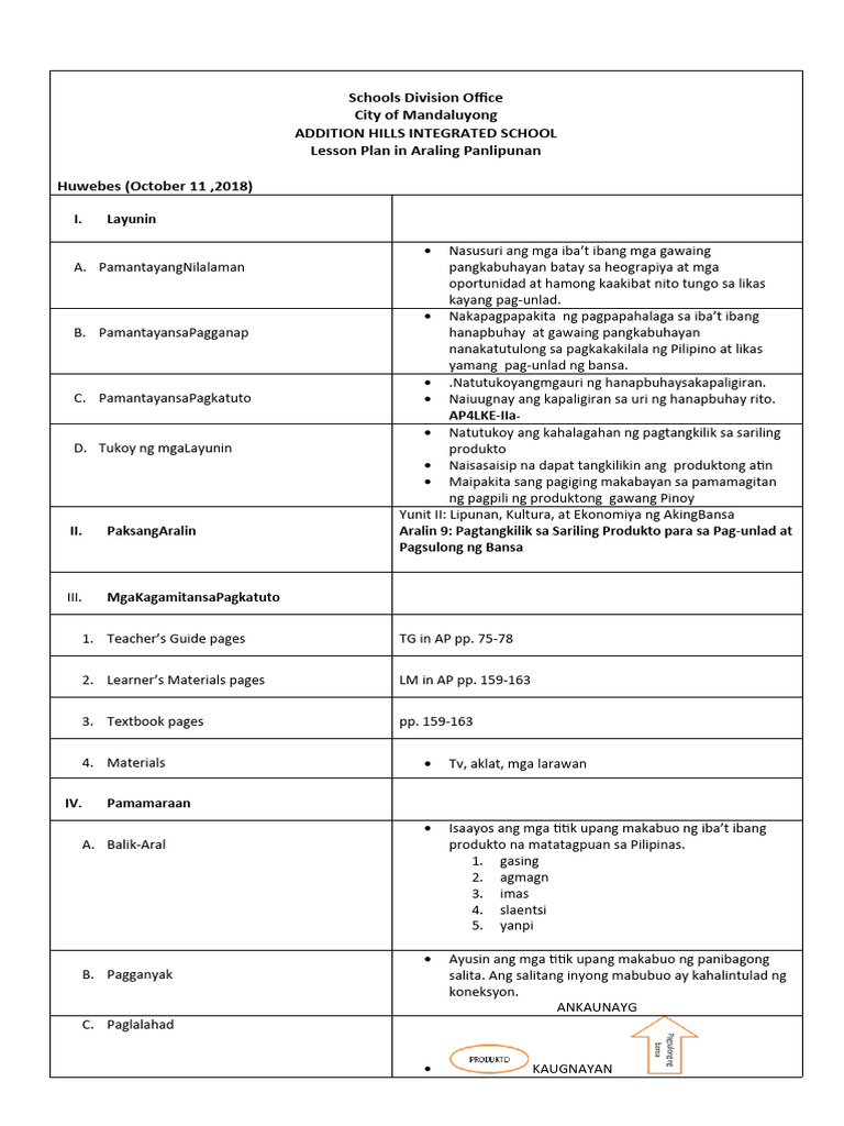 AP Aralin 9 D2 | PDF