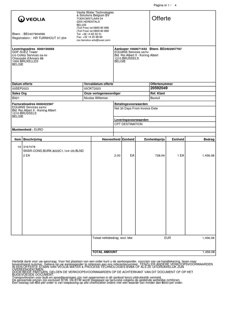 B321 - No.20592049 - 4000156959 - GDF-SUEZ Tower | PDF