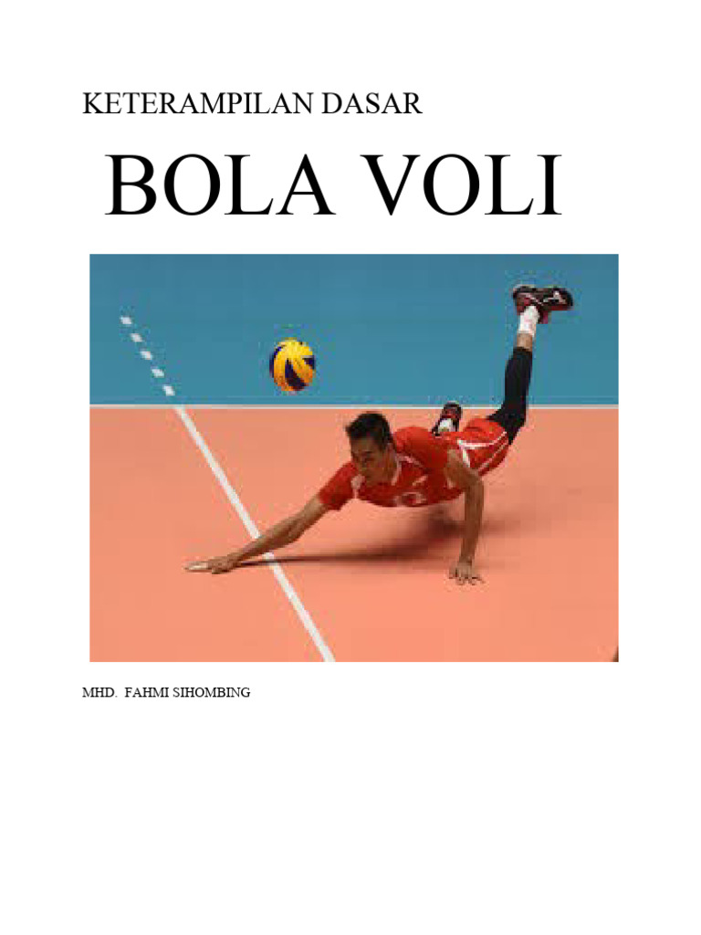 KETERAMPILAN DASAR BOLA VOLI | PDF
