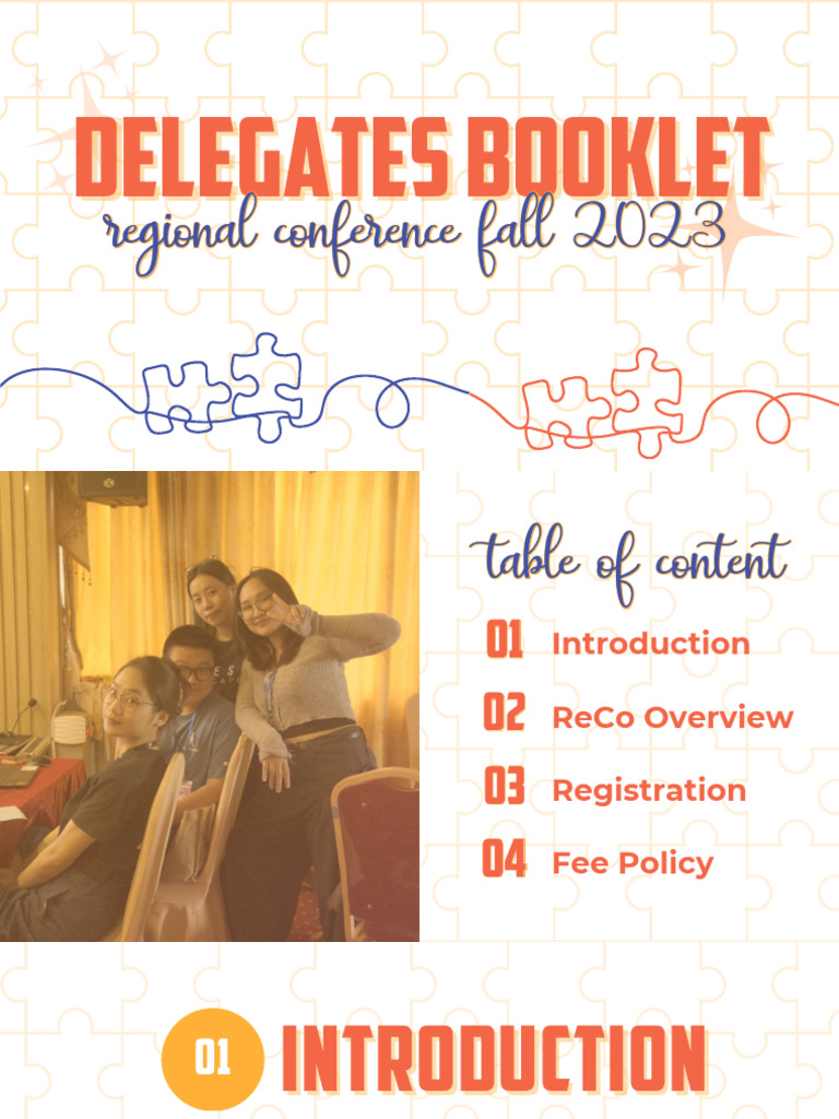(ReCo Fall 2023 - North Region) Delegates Booklet Official | PDF