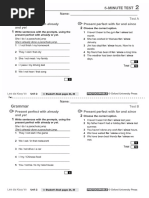 Link L6 U6 5min Test Vocab | PDF