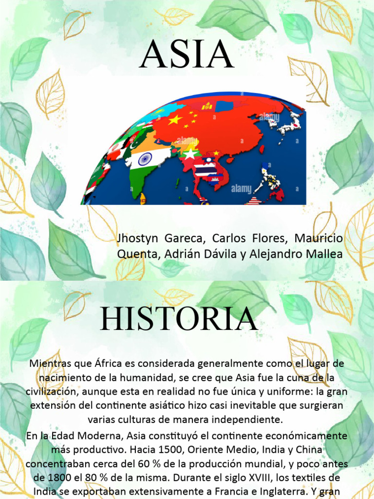 Continente de Asia | PDF | Asia | Economias