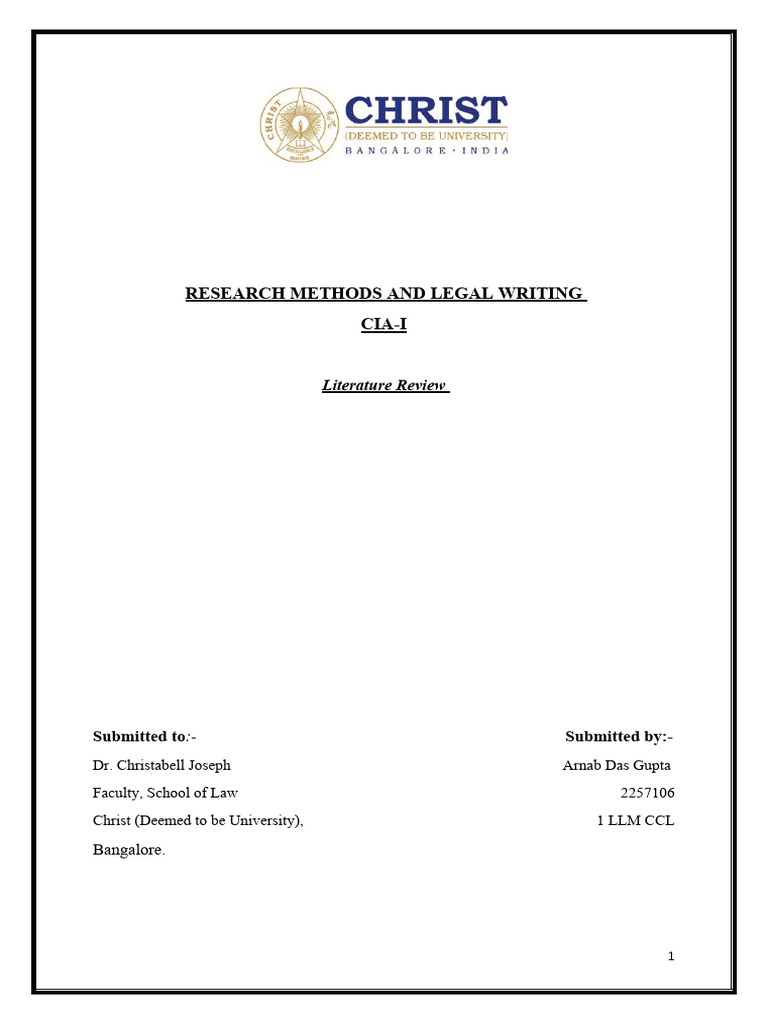 RESEARCH METHODOLOGY AND LEGAL WRITING Cia 1 | PDF | E Commerce ...