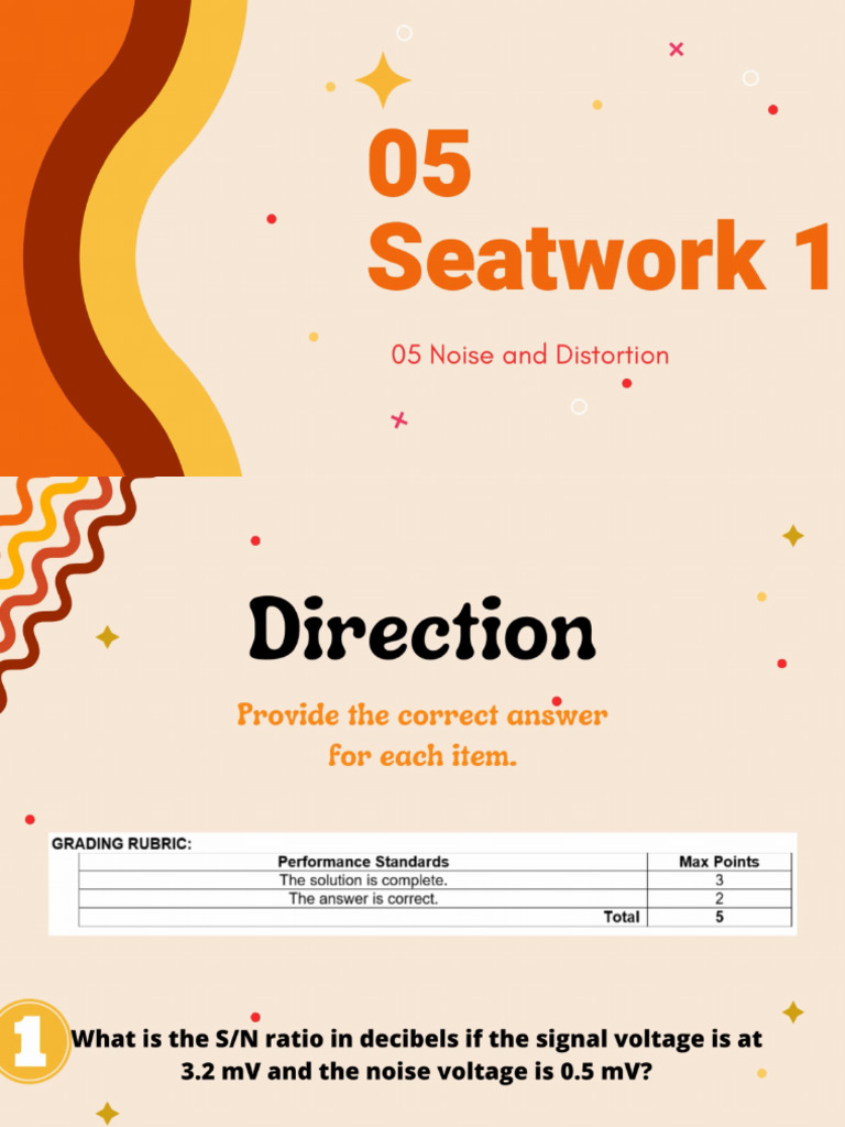 05 Seatwork 1 | PDF