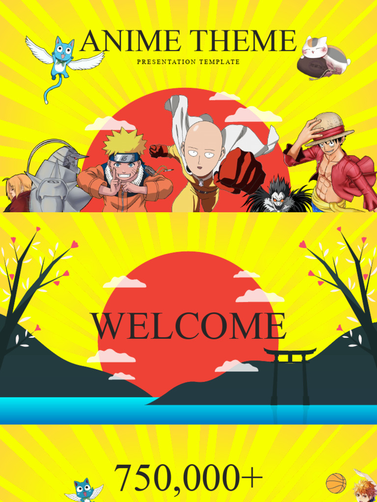 Anime Theme Template_16x9 | PDF | Anime | Manga