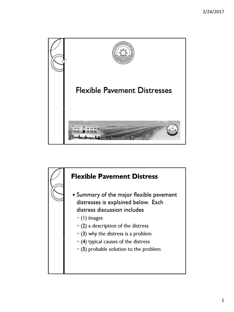Flexible Pavement Distresses Flexible Pa-58983293 | PDF | Road Surface ... Flexible Pavement Distresses Flexible Pa-58983293 | PDF | Road Surface ...