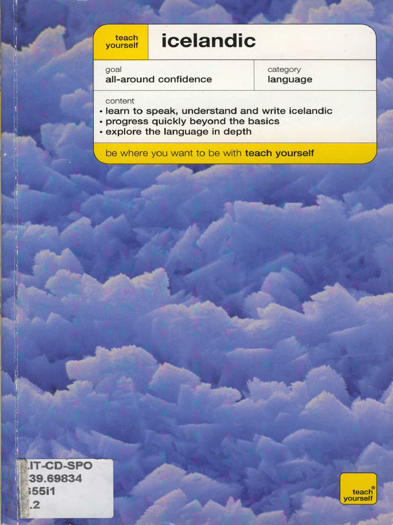 Teach Yourself Icelandic Complete Course | PDF