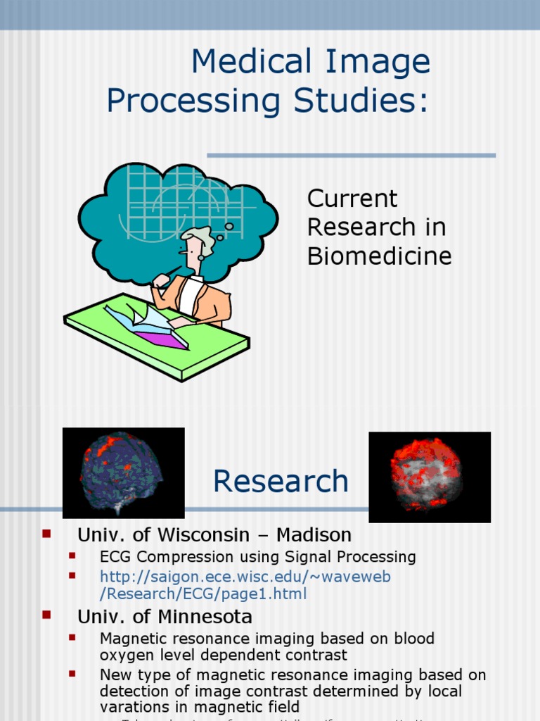 Medical Image Processing Research Overview | PDF | Medical Imaging ...