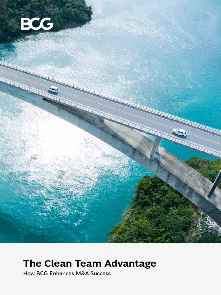 Clean Teams Pdf Mergers And Acquisitions Data Analysis