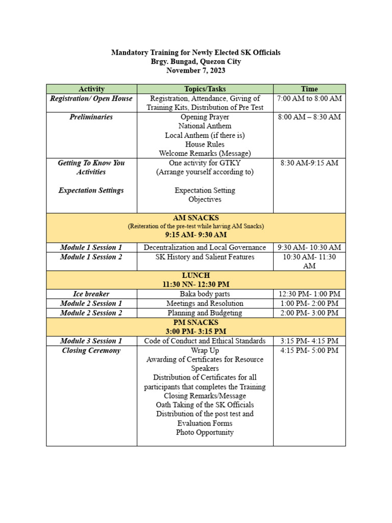 Sample Program SKMT | PDF