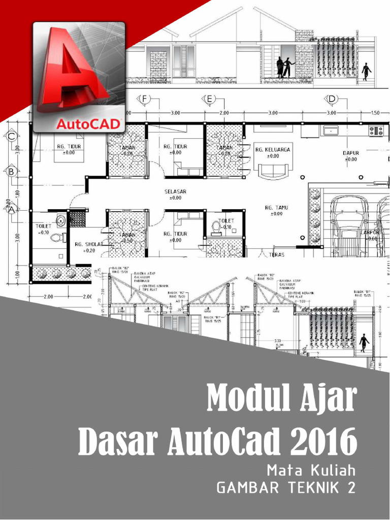 Modul Ajar AutoCAD 2016 Dasar | PDF