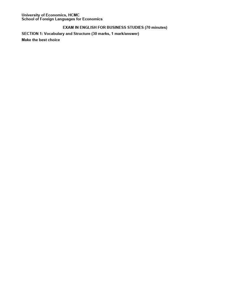 Sample Test - Ebs | PDF | Recession | Fiscal Policy