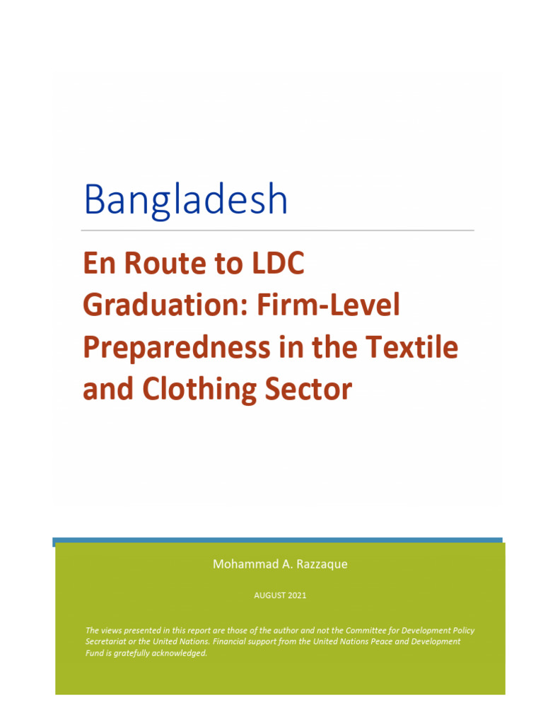 Garment Study Bangladesh | PDF | Textiles | Textile Manufacturing
