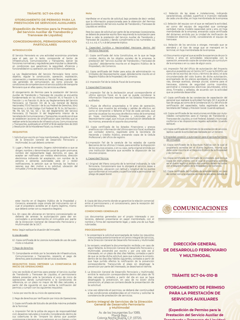 Tramite - SCT 04 010 B | PDF | Economias