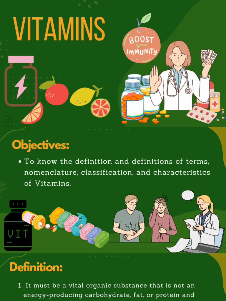 Vitamins | PDF | Vitamin | Antioxidant
