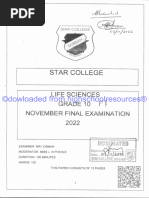 GRADE 10 Life Sciences Term 4 Scope | PDF