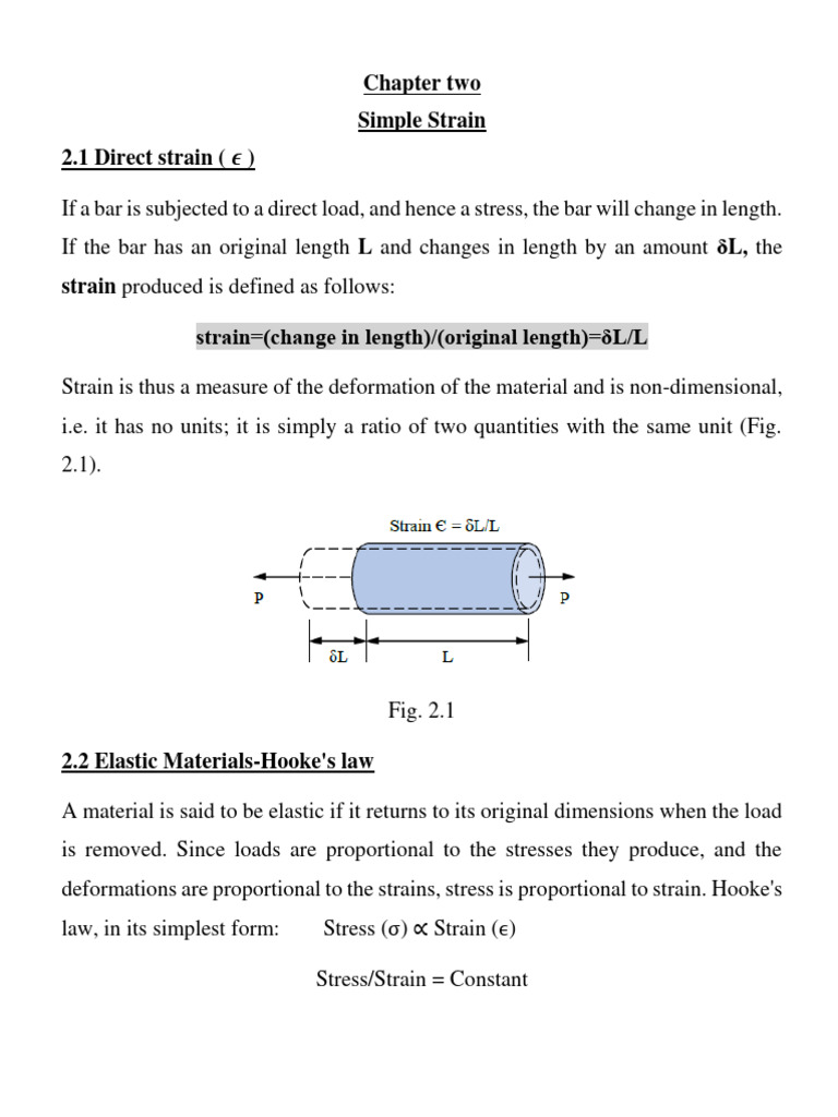 Chapter Two | PDF | Deformation (Engineering) | Ductility