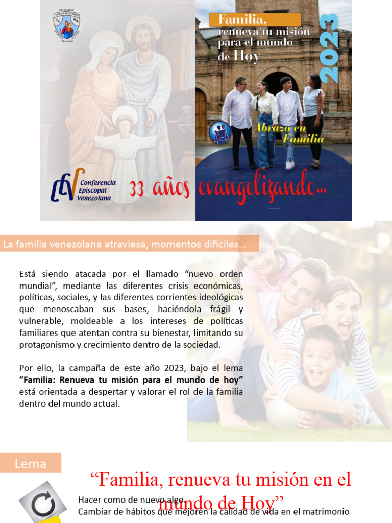 Abrazo en Familia 2023 | Descargar gratis PDF | Amor | Matrimonio