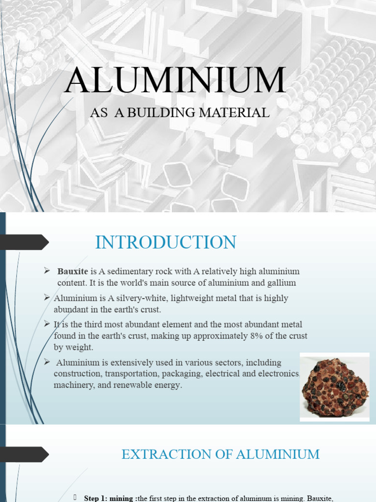 ALUMINIUM Final | PDF | Aluminium | Metals