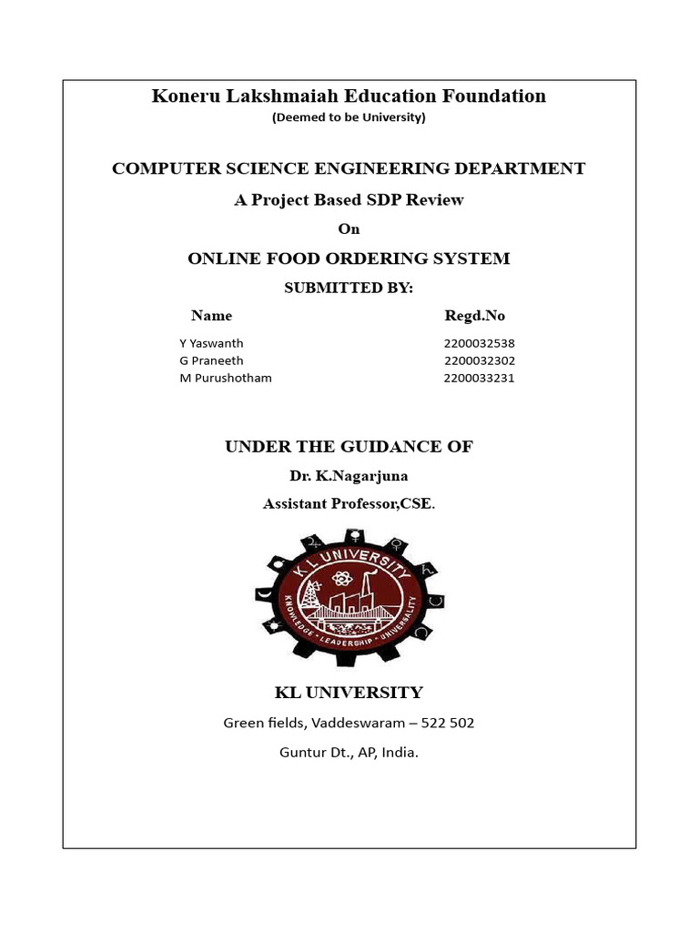 SDP MSWD Project 1 review (4)-1 | PDF